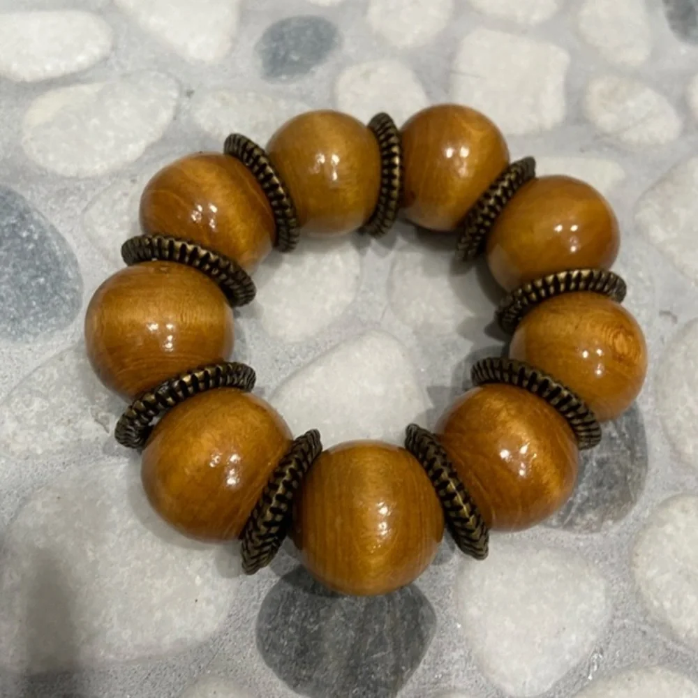 Jewelry | New Big Bead Bracelet | Poshmark